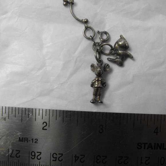 Unbranded | Jewelry | Vintage Mickey Mouse Anklet Bracelet | Poshmark